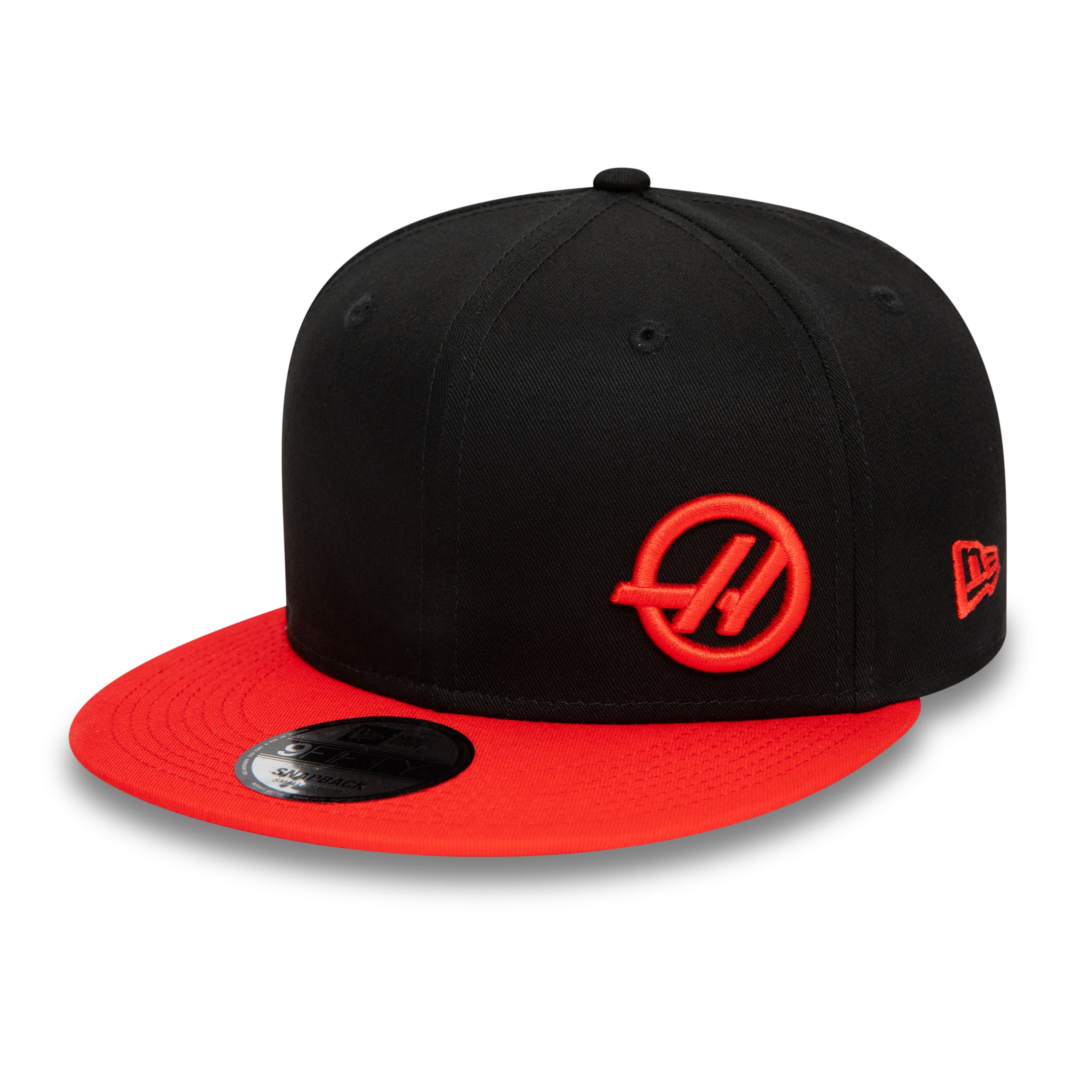 Haas F1 9Fifty Cap Adults - Black/Scarlet | TheRaceWorks